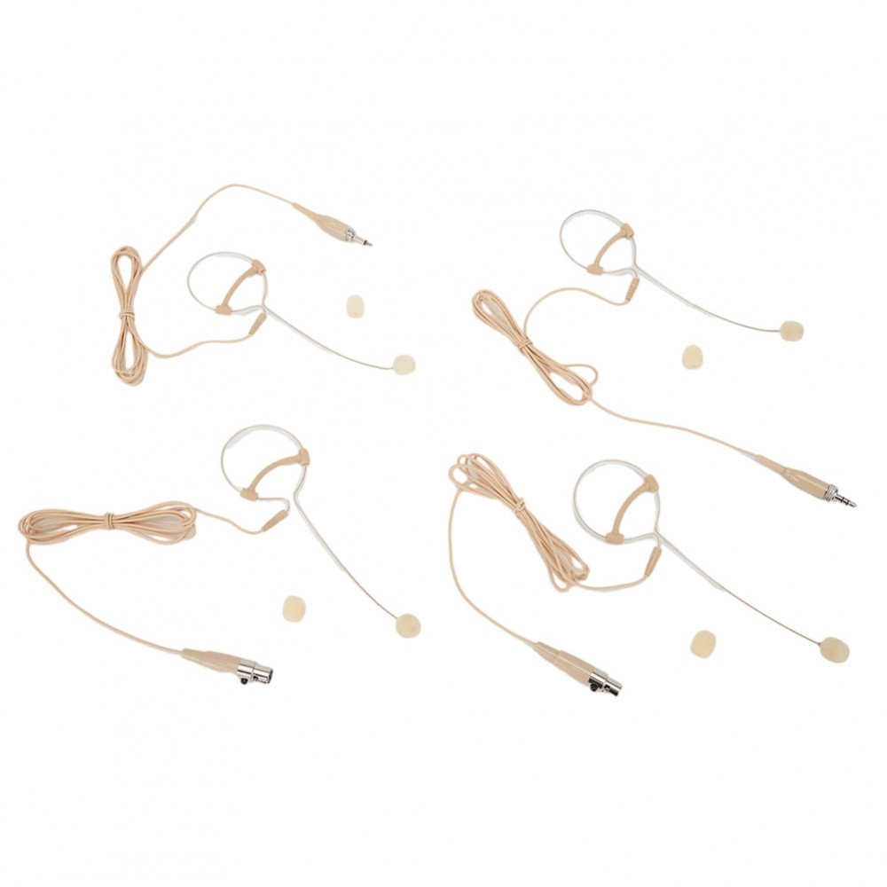 Headset Microphone 3 Pin 4 Pin Plug Replacement Wireless-TA4F XLR 4 Pin ...