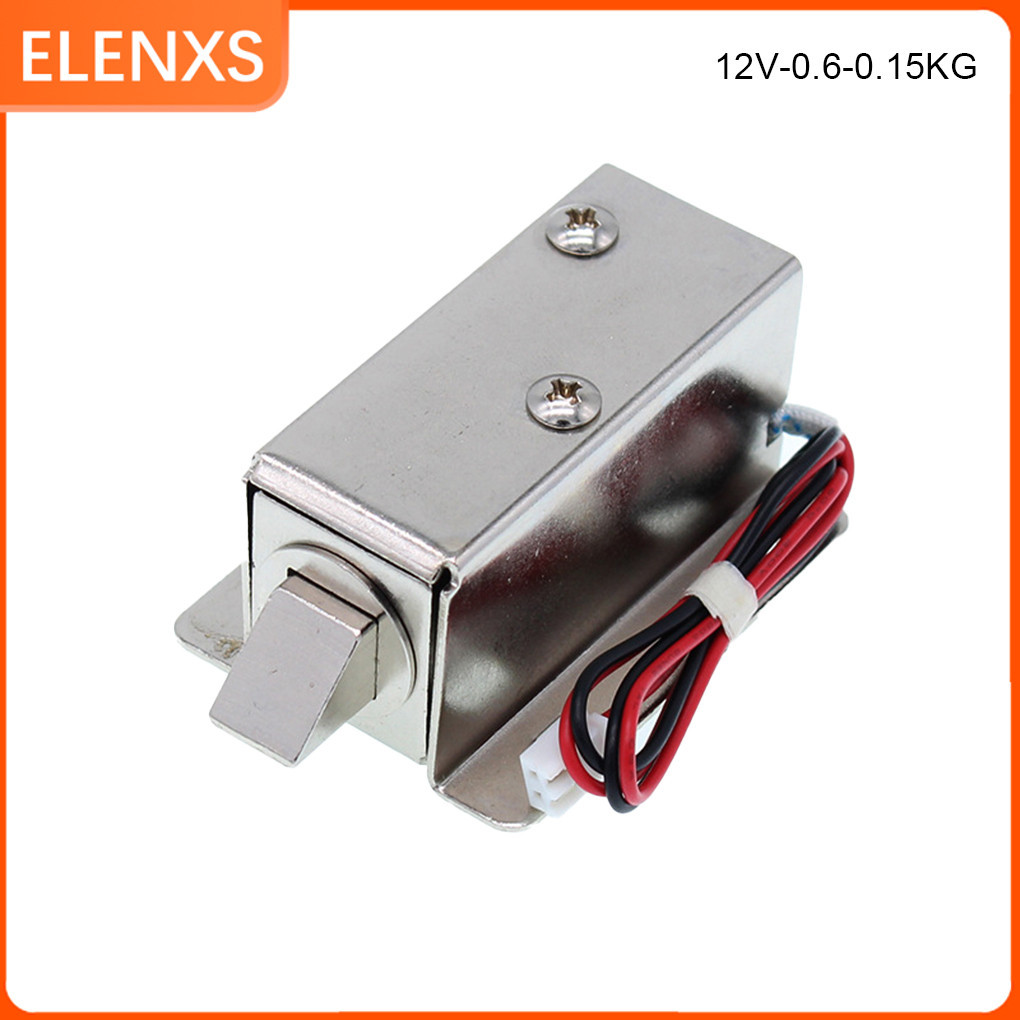 Electric Solenoid Lock Assembly Door Cabinet Locks Office Locking Tool ...