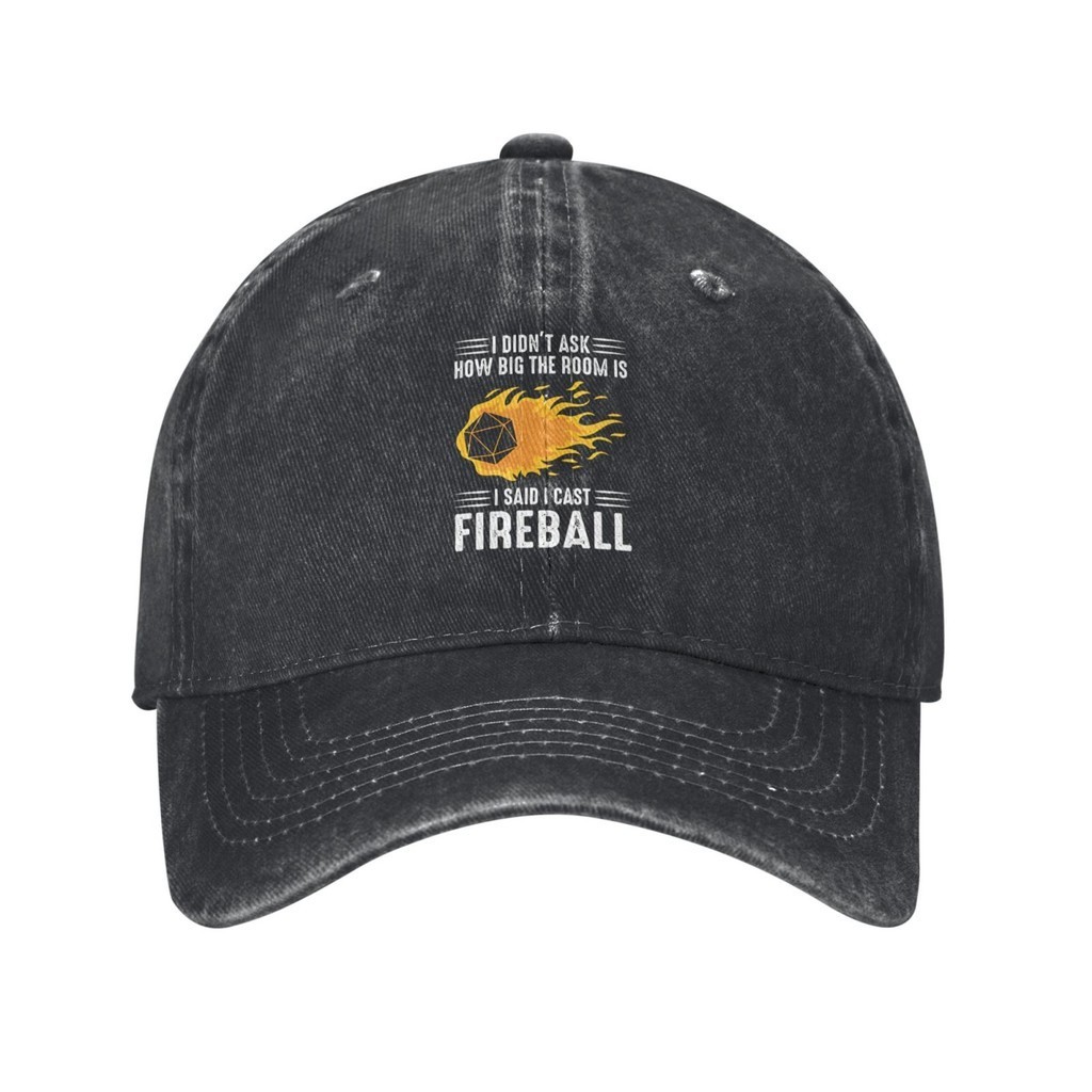 I Cast Fireball Casquette Adjustable Cowboy Hat Sun Hat Baseball Cap ...
