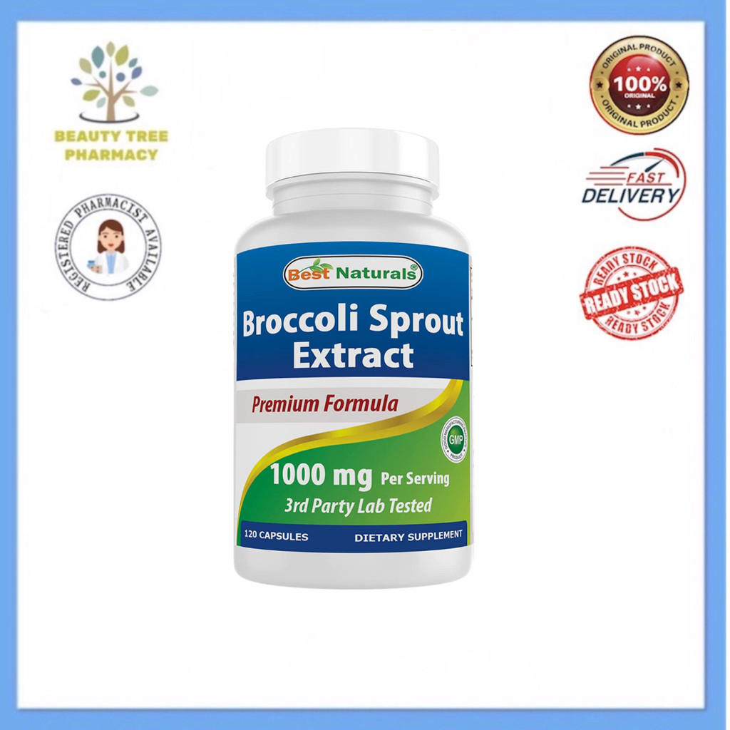 Best Naturals Broccoli Sprout Extract 120 Capsules | Shopee Malaysia