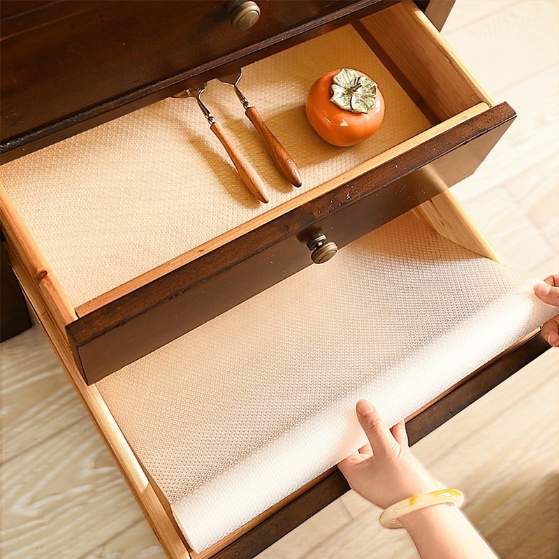 Transparent Multi-Purpose Moisture-Proof Drawer Bottom Liners 150cm ...