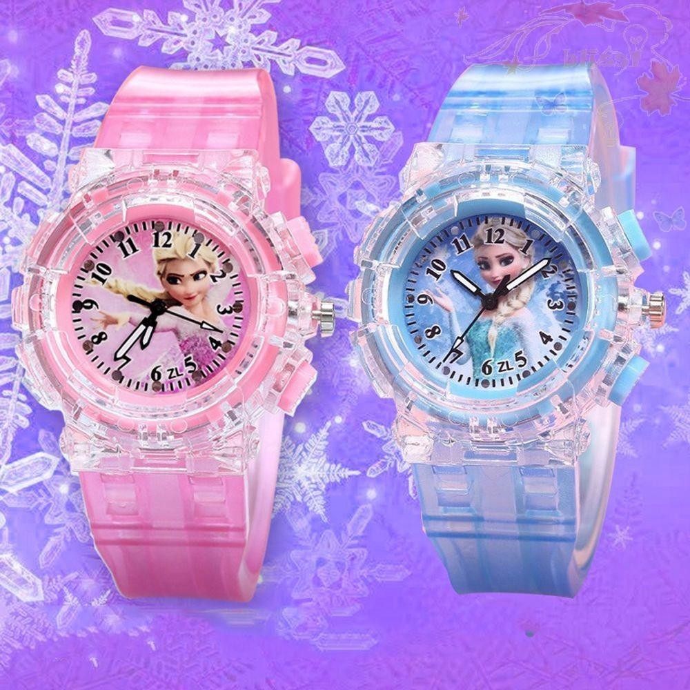 BLISS Children's Watch Elsa Cartoon Toy Gift Student Clock Kids Girls ...