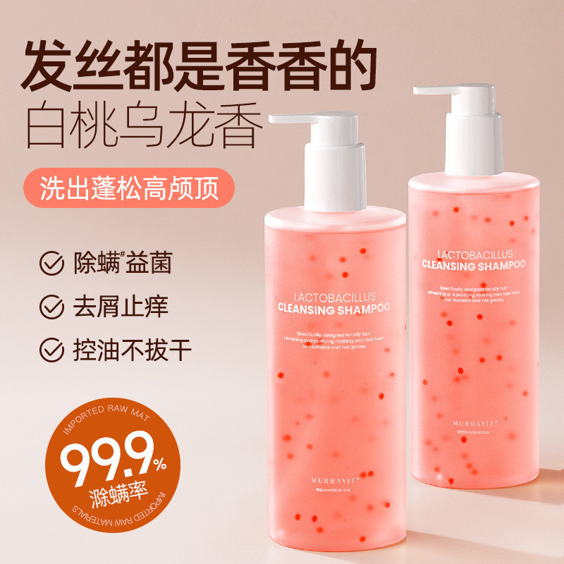 Shampoo Oil Control Fluffy Anti-Dandruff Anti-Mite Fragrance Shampoo Lotion Official Authentic ...