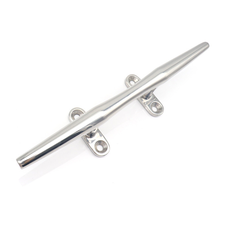 12 Inch Marine Polished Heavy Duty Boat Cleat Hollow Base Cleat 316 ...