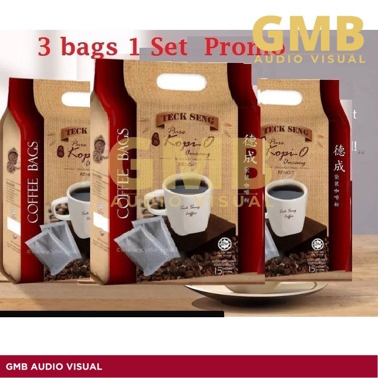 Teck Seng Rengit Coffee Convenient 1 Bag 18g X 15 sachets ,Packaging ...