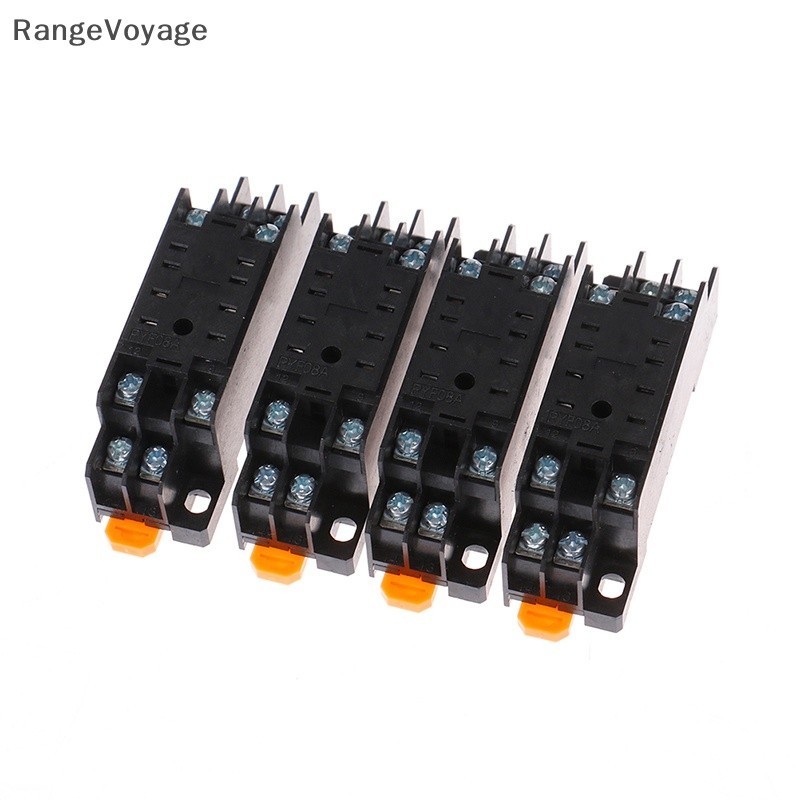 RangeVoyage AC220V 12VDC 24VDC 24VAC 5A 8PIN Coil Power MY2N-J Relay ...