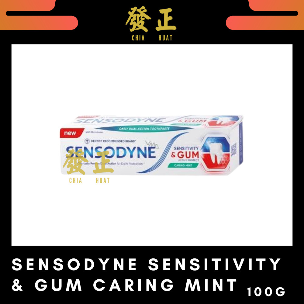 SENSODYNE SENSITIVITY & GUM CARING MINT TOOTHPASTE 100G | Shopee Malaysia