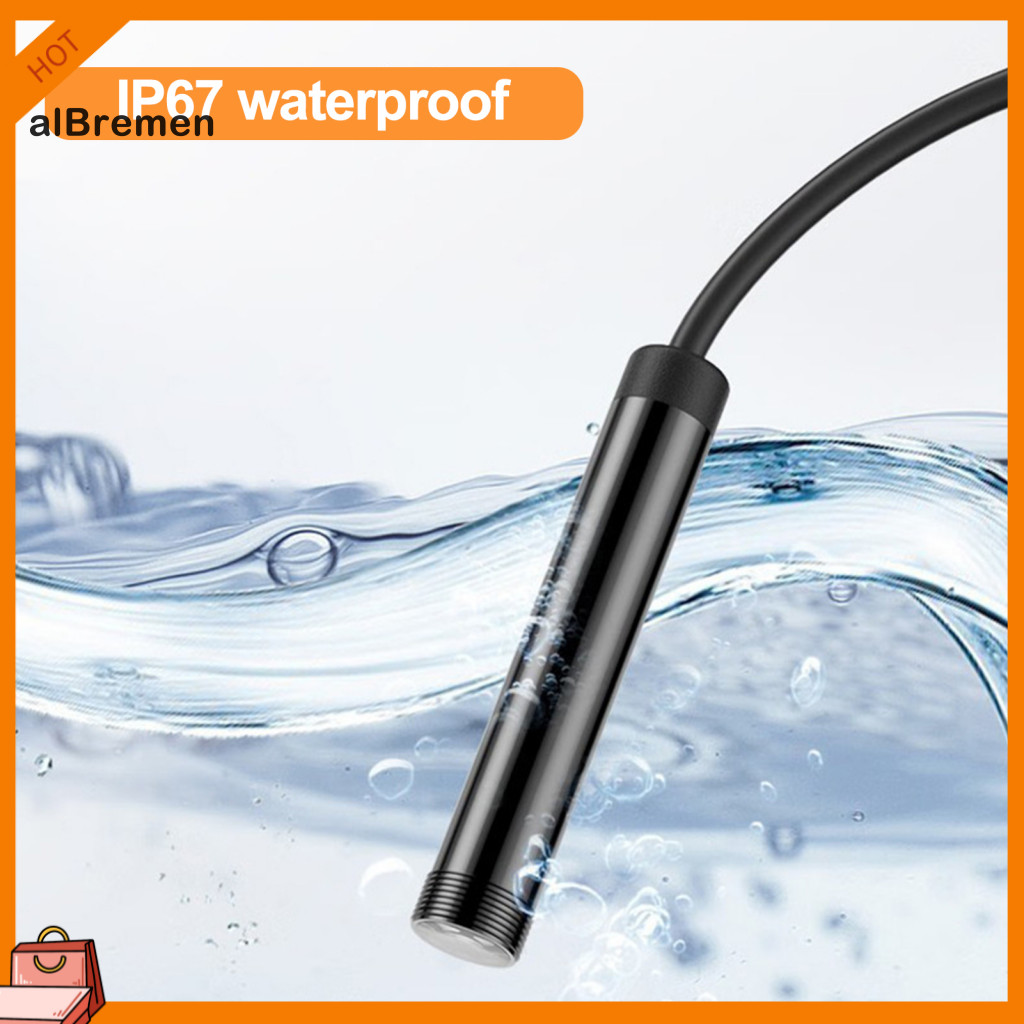 (New) Waterproof Borescope 1080p Waterproof Endoscope Camera for Iphone ...