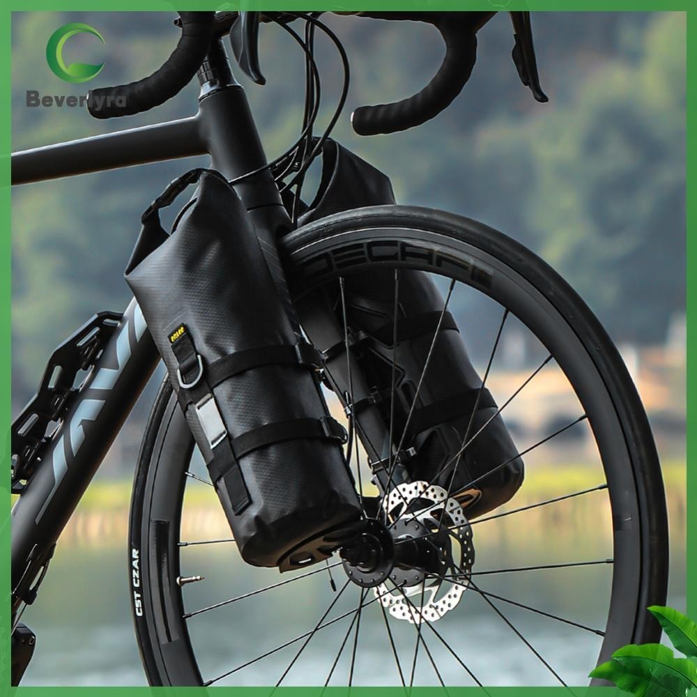Bv 5L Bike Fork Bag Bicycle Fork Bag Waterproof Lightweight Fork Bag Reflective Strap Large ...