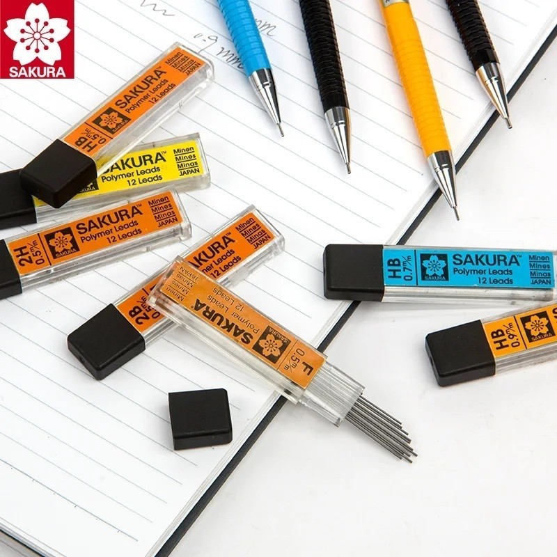 Sakura Polymer Leads/Mechanical Pencil Fill 0.3/0.5mm | Shopee Malaysia