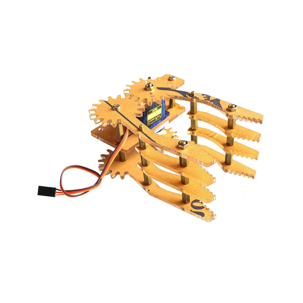 Acrylic robot Claw Manipulator Arm SG90 servos smart robot gripper for ...