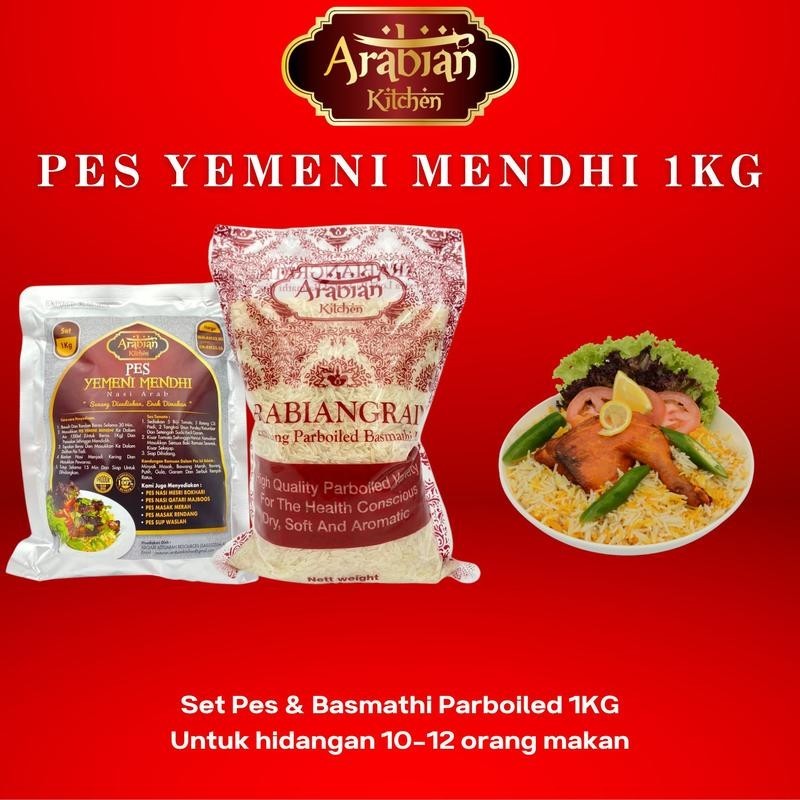 Pes Nasi Arab Yemeni Mendhi 1kg Rice Food | Shopee Malaysia