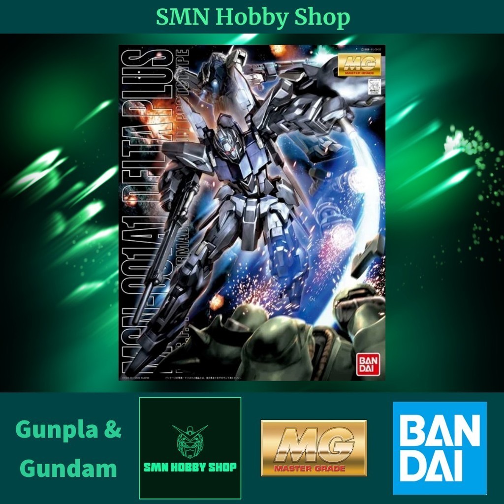 MG 1/100 MSN-001A1 Delta Plus Gunpla Gundam Toys Plastic Model Kit [Mobile Suit Gundam] (Bandai ...