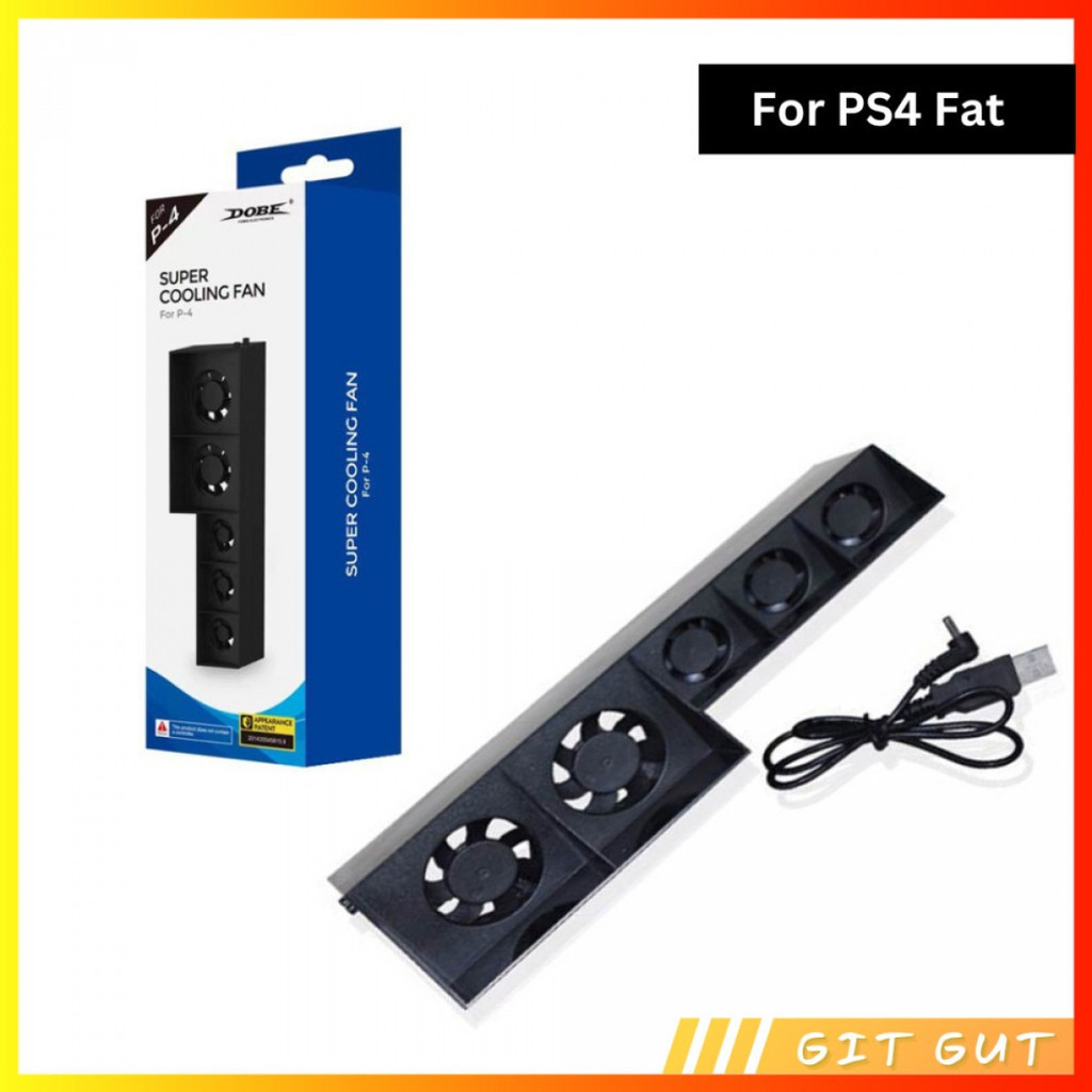 Dobe Cooling Fan PS5 Fat Dock Cooling Fan Heat Sink Playstation 5 ...