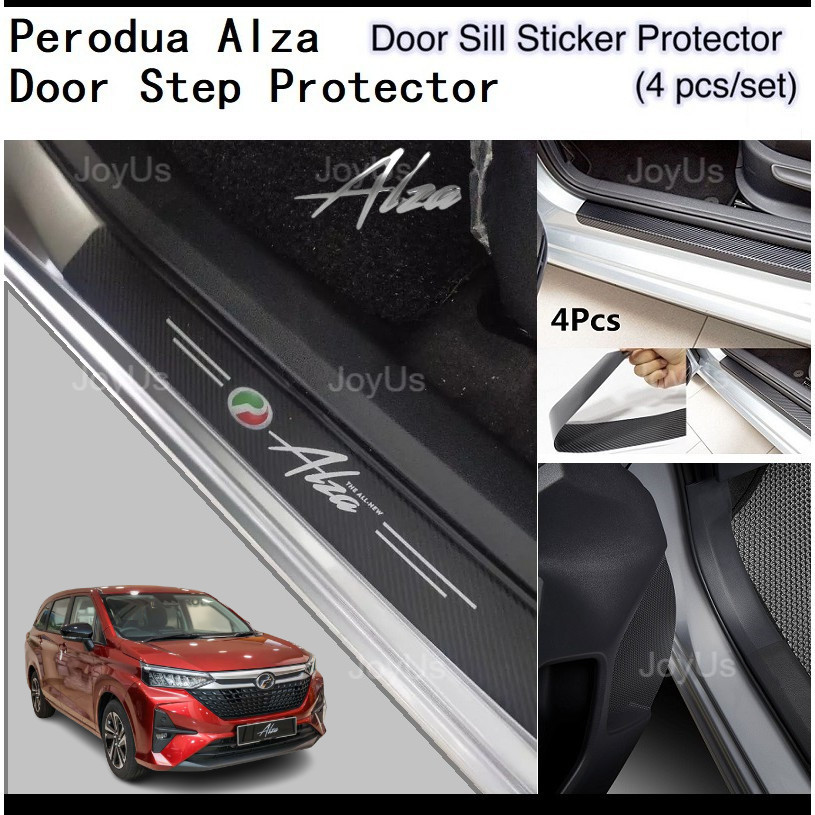 Perodua Alza (2022-2025) Door Step Protection Sticker Anti Scratch Door ...