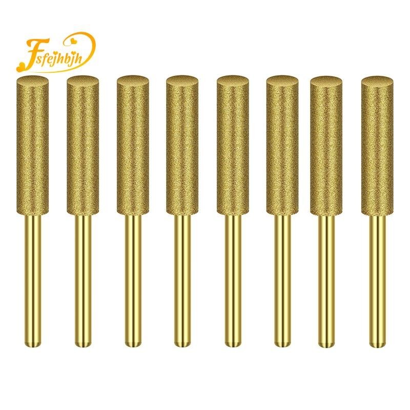 8Pcs High Hardness Diamond Chainsaw Sharpener-Stone File,Diamond ...