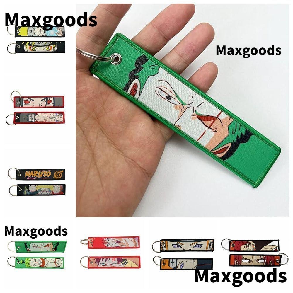 MAX Anime Key Tag, Two Sided Embroidered Anime Jet Tag, Naruto One ...