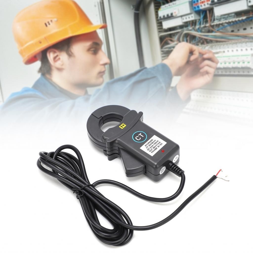 Cancanshop Clamp Current Sensor DC Leakage Electric Transducer | Shopee ...