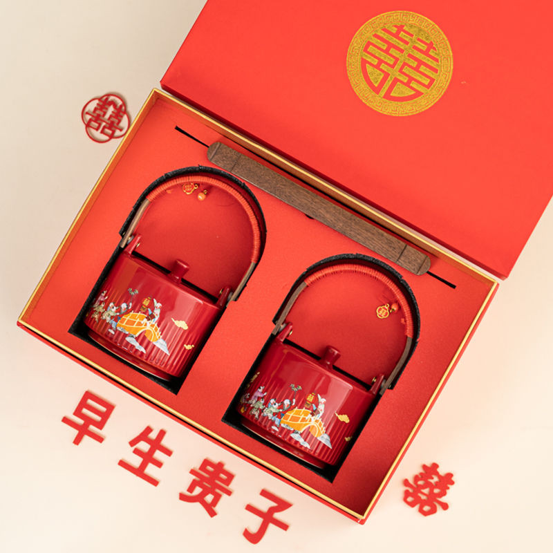 [Exquisite Gift Box Packaging] Hundred Sons Pictures Descendants Bucket ...