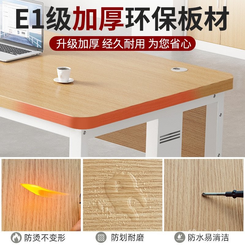 Desk Single Simple Modern Office Desk Chair Combination Boss Desk Staff ...