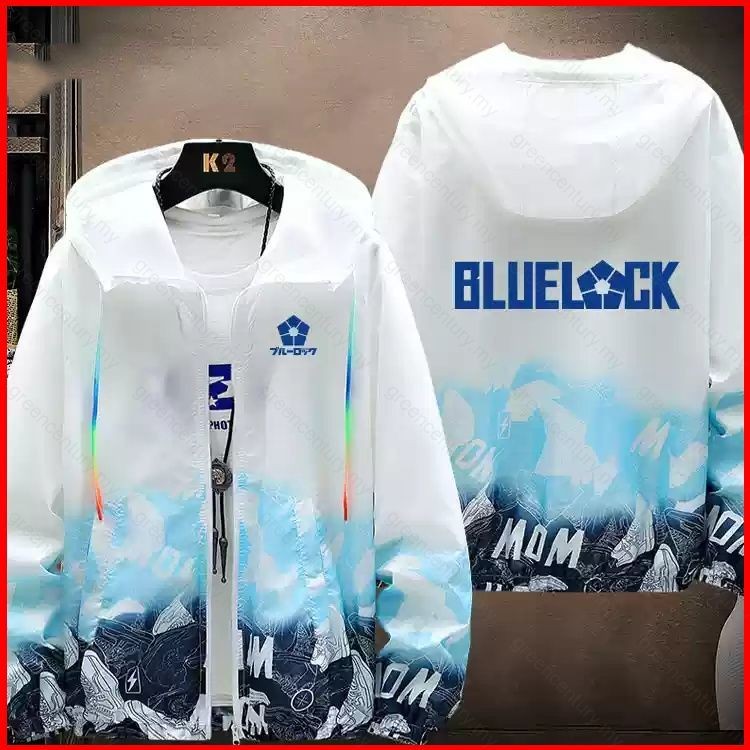YS BLUE LOCK Mikage Reo Isagi Yoichi hooded sun protection coat UPF 50 ...