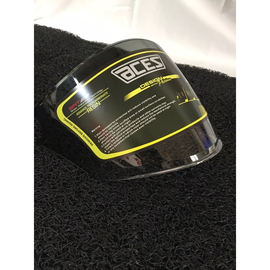 VISOR HELMET VISOR ACES R1 (DARK GREY / RAINBOW / GOLD / TWO TONE ...