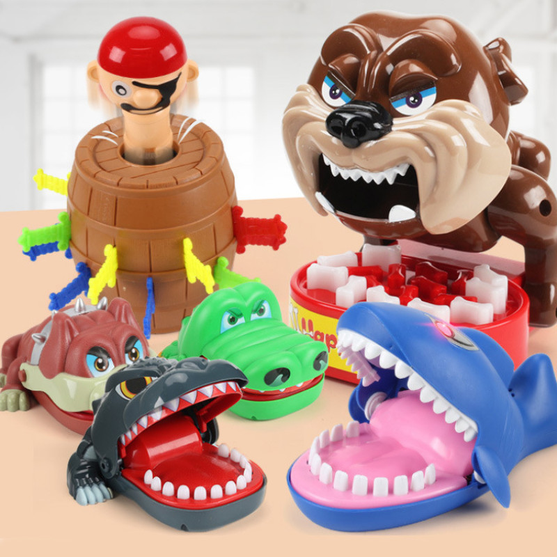 Beware of Dog Biting Toy Luck Pranks Bite Bad Dog Toy Gift Chewing Toy ...
