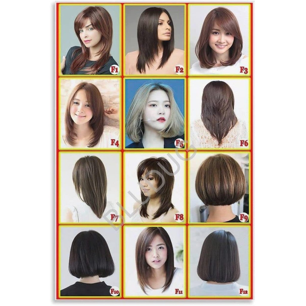 Famous Haircut Posters For Barbershop Haircuts For Woman Poster Womens ...