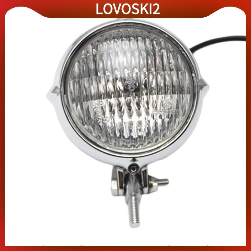 [LovoskiacMY] Motorcycle 4 inch Headlight Amber Light Lamp Assembly for ...
