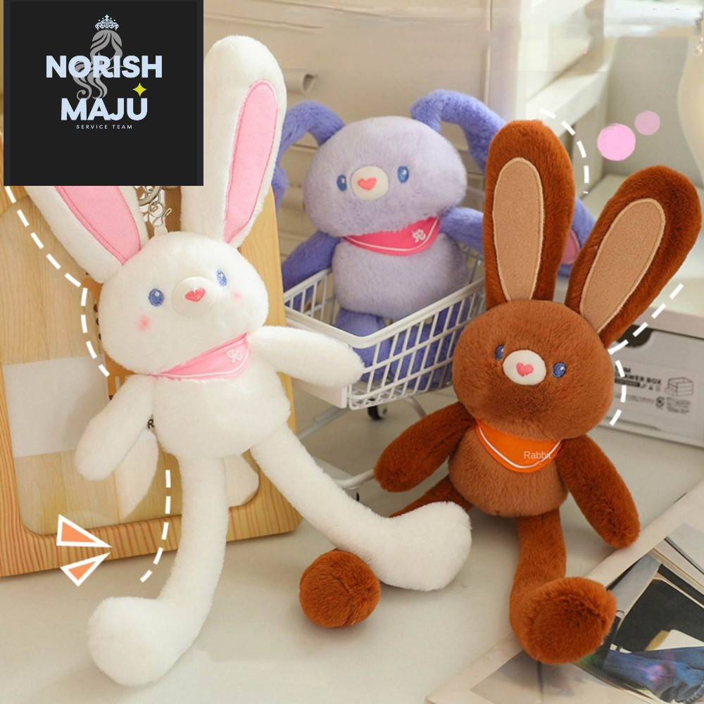 MiniUtensilAndTools Pulling Ears Rabbit, 30cm Rabbit Bunny Doll, Cute ...