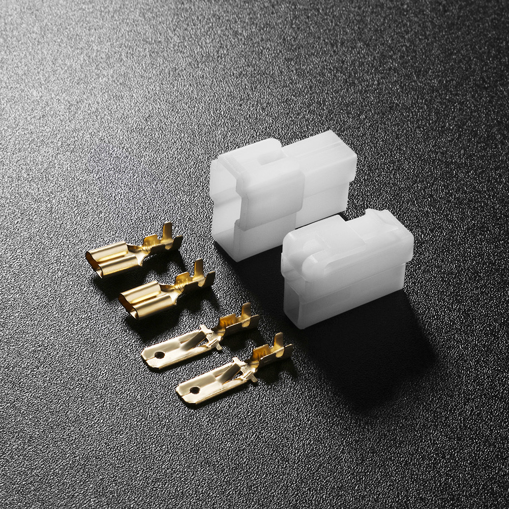T-Type 2 Pin Radio DC Power Connector Plug for VHF/UHF for Kenwood ...