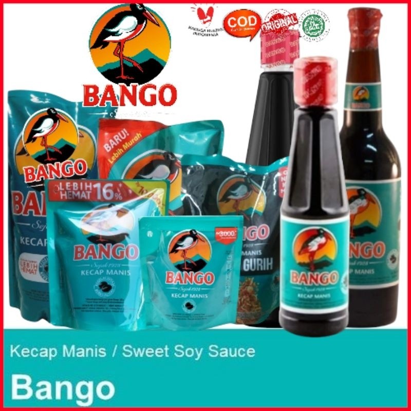 Kecap Manis Bango kemasan Pouch/Botol. | Shopee Malaysia
