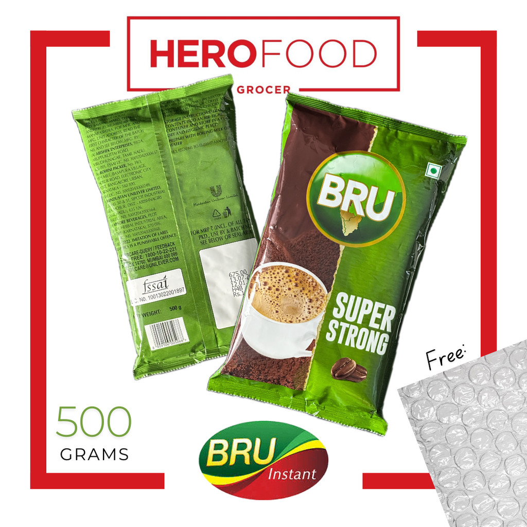 BRU Coffee Super Strong 500g | Shopee Malaysia