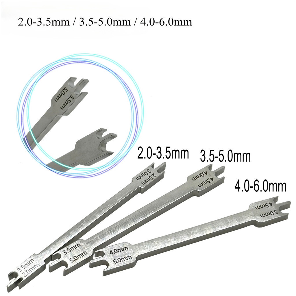 Dental Orthodontic Bracket Positioner Gauge Stainless Steel Rod Bracket ...