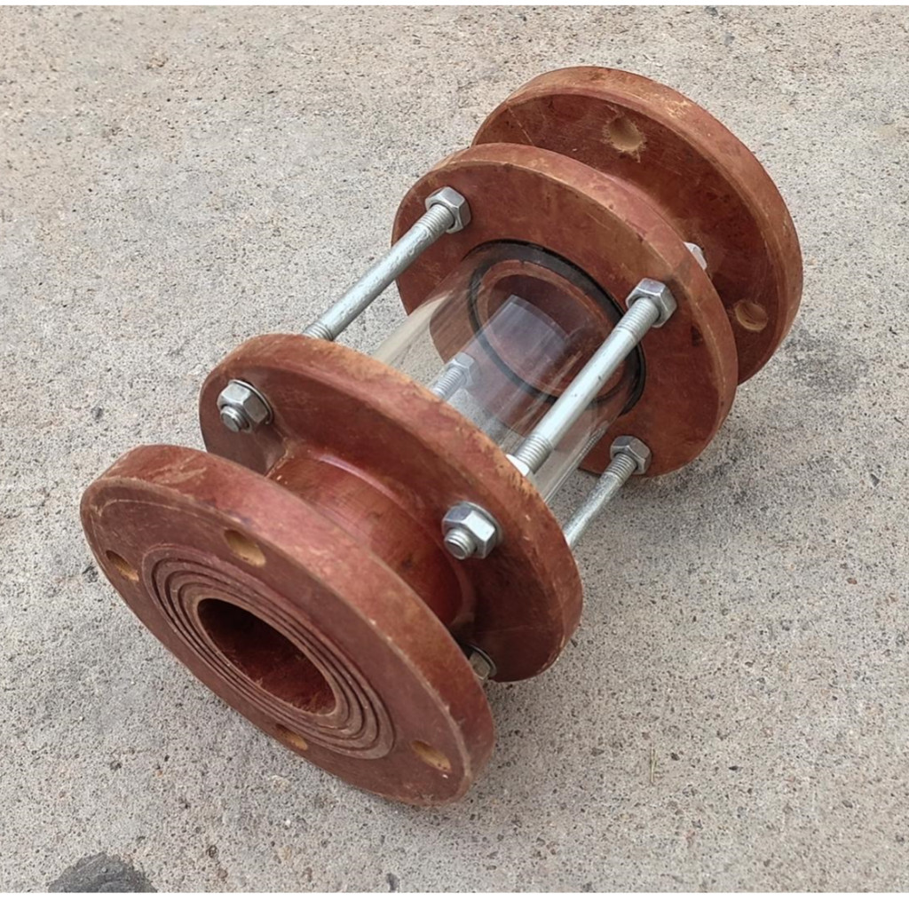 Fiberglass Sight Glass Paip Kaca Penglihatan Bakelite Anti-Kakisan Kaca ...
