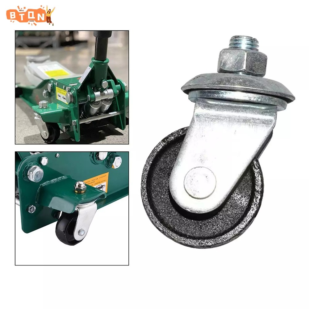 (BTQN-MY:D3) Under Car Lift Replace Trailer Caster Wheel Metal ...