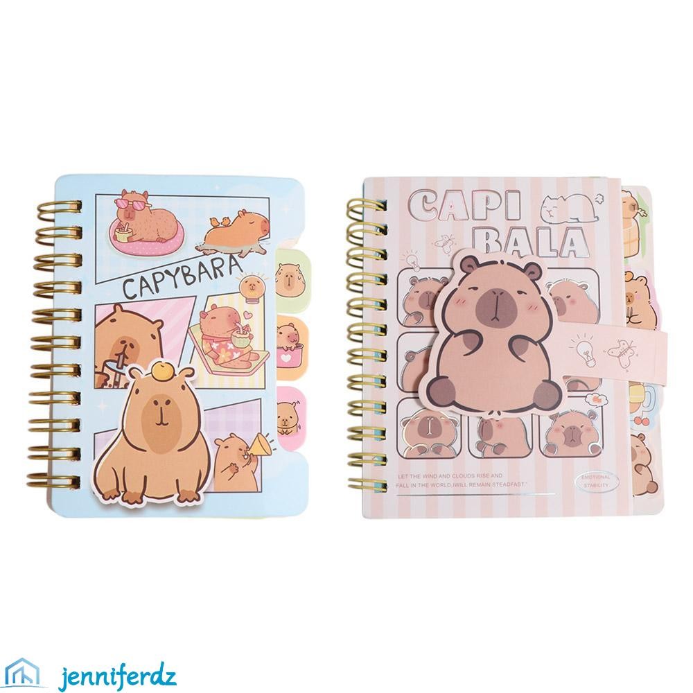 JENNIFERDZ Capybara Small Notepad, Planner Notes Small Cartoon Capybara ...