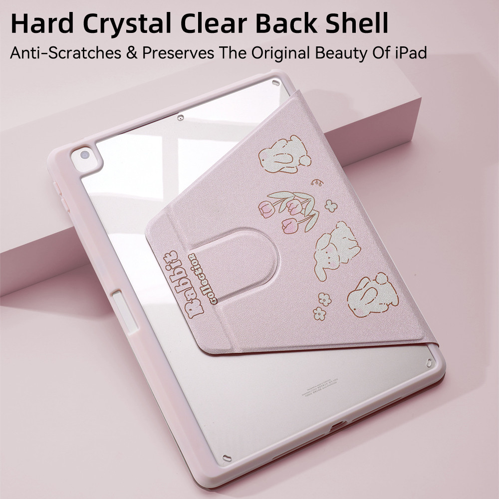 DANYCASE Case 360 Rotate Flip Acrylic Case for ipad 11th A16 10th gen ...