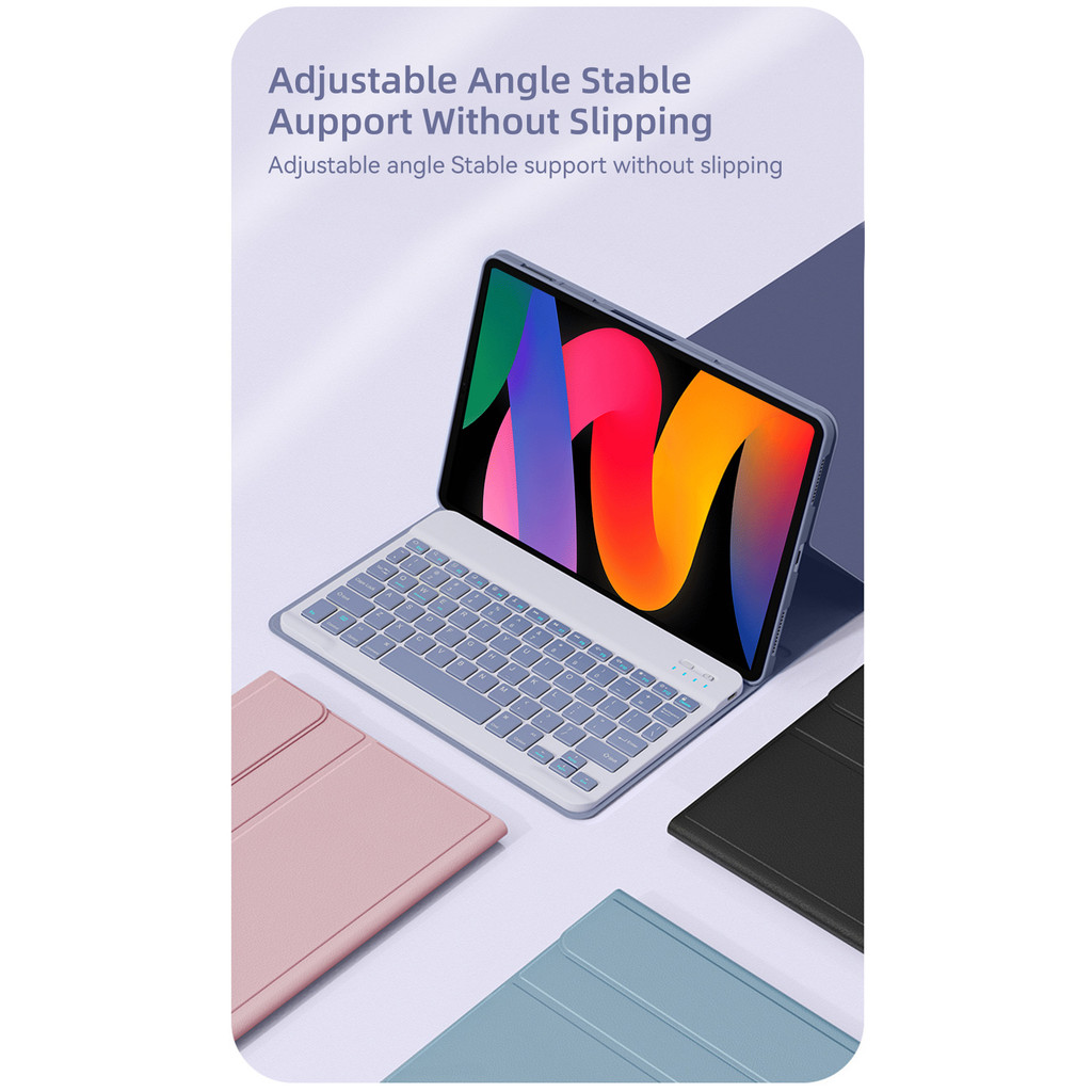 DANYCASE Bluetooth Keyboard Casing With Pen Slot For Redmi Pad/Xiaomi ...