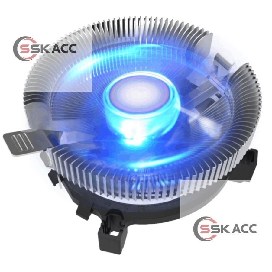 Intel LED Processor Fan and AMD Poseidon PC Computer Processor Fan ...