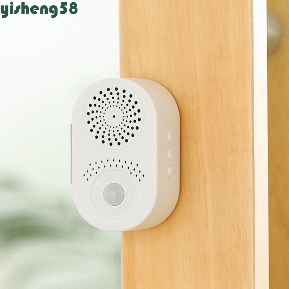 YISHENG Guest Welcome Chime Wireless Security Protection Reminder ...