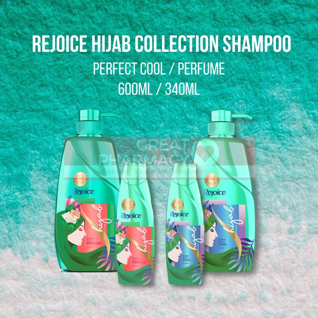 Rejoice Hijab Collection 3-in-1 Shampoo (600ml/320ml) | Shopee Malaysia