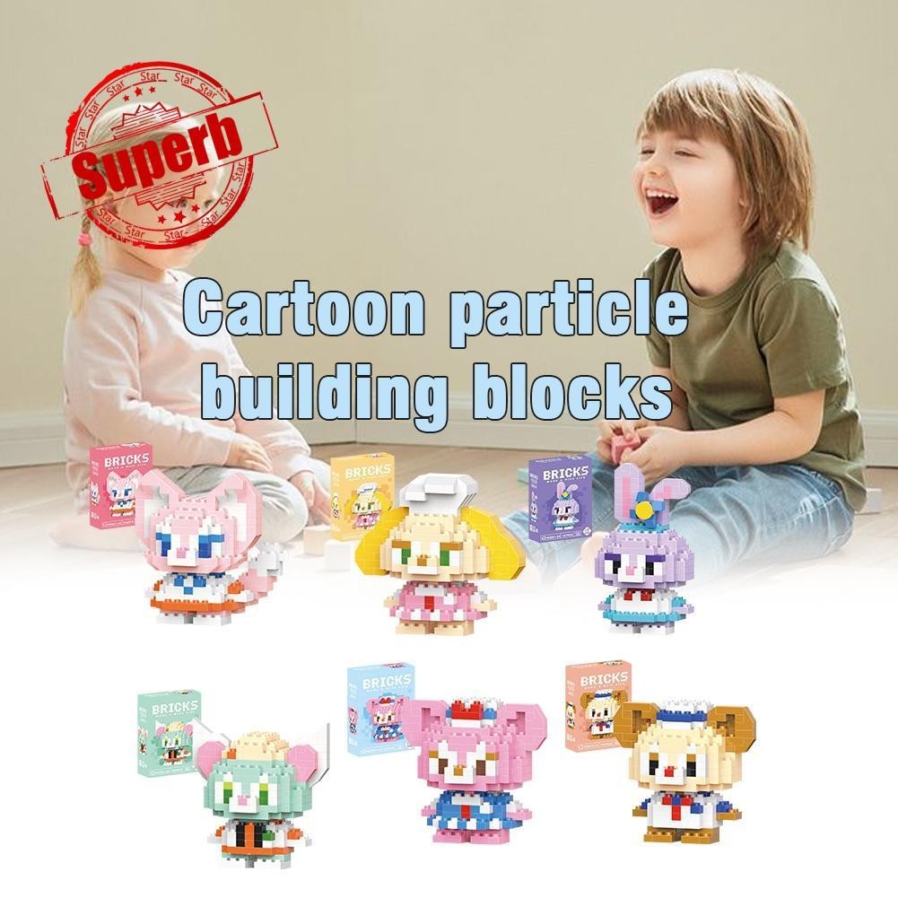 DIY Mini Building Block Character Model Microparticles Cartoon Cartoon ...