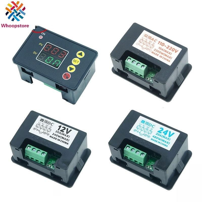 W3230 Probe Line Temperature Control LED Display High Precision 20A ...