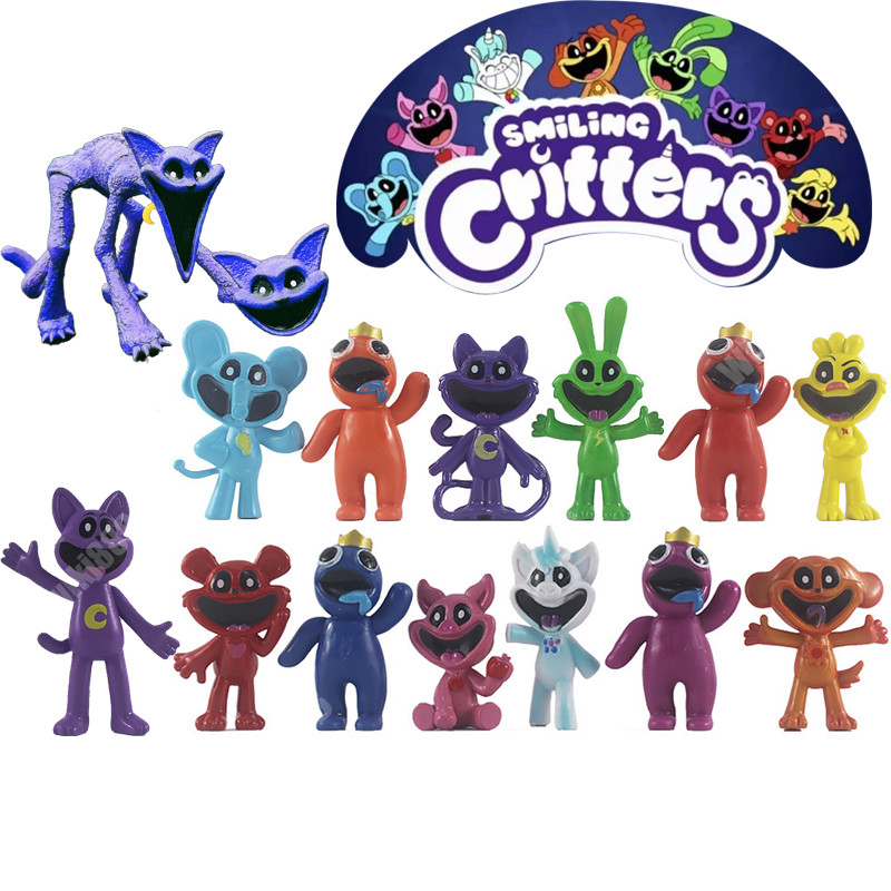 Smiling Critters Action Figure Poppy Playtime CatNap Hopscotch BearHug ...