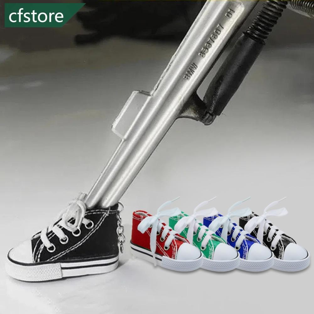 CFSTORE 1Pc 7.5cm Motorcycle Side Stand Canvas Shoes Side Stand Bicycle ...