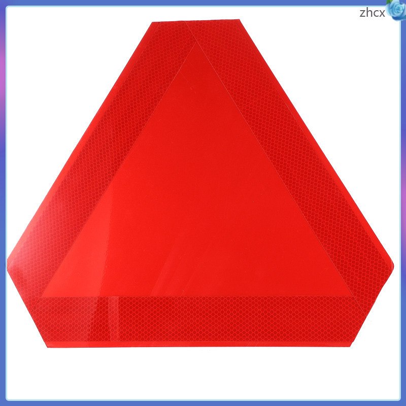 Triangle Reflectors Warning Sign Tractor Golf Cart Triangular ...