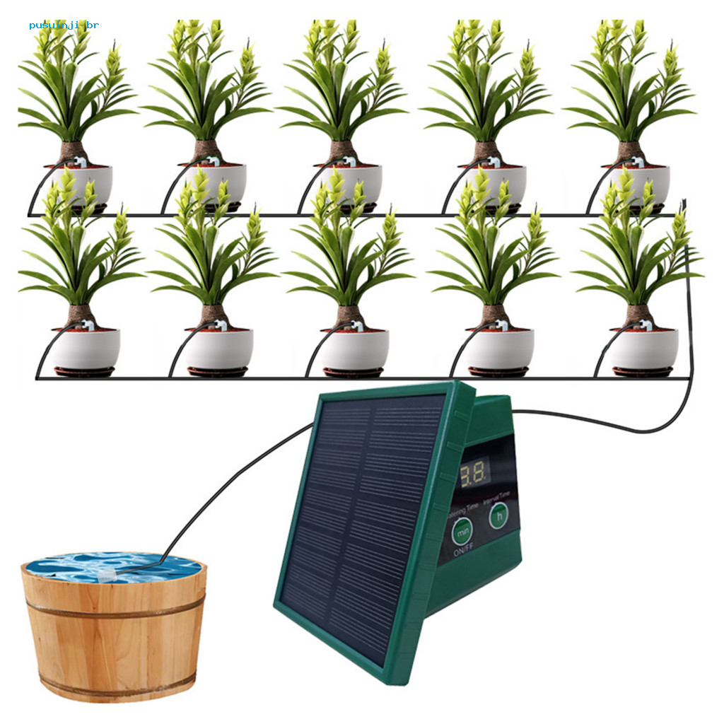 Automatic Plant Waterer Hanging Basket Waterer Smart Solar Drip ...