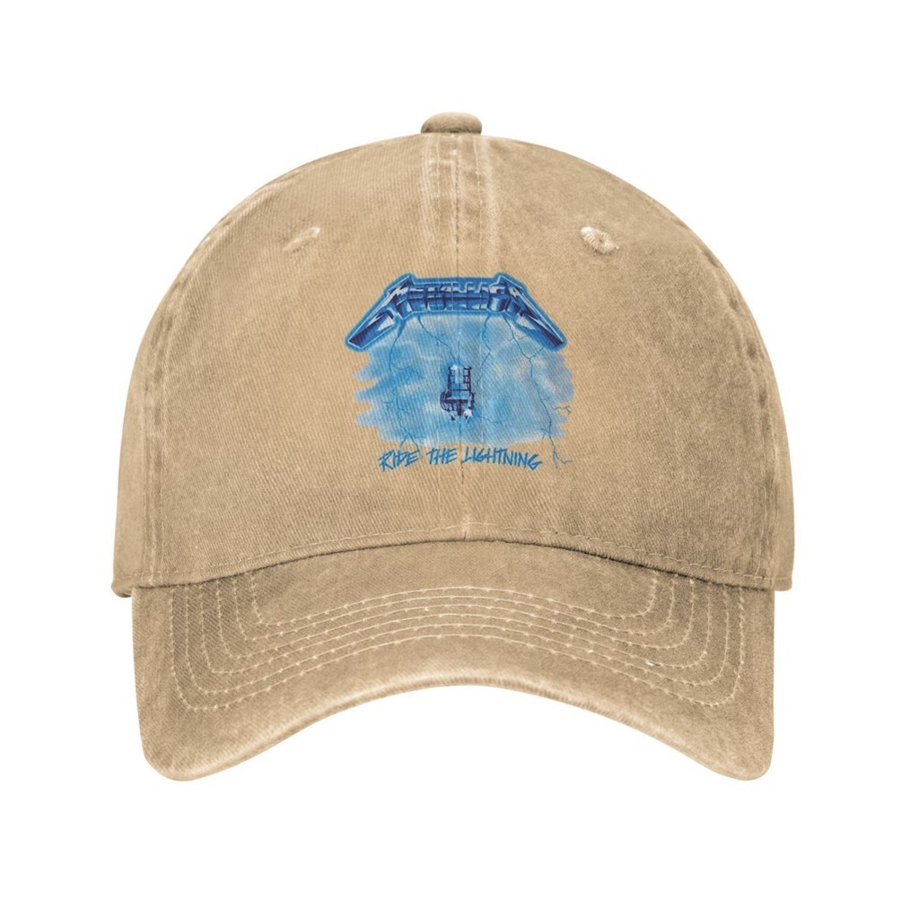 Metallica Ride The Lightning Snapback Cap Trend Printing Series ...