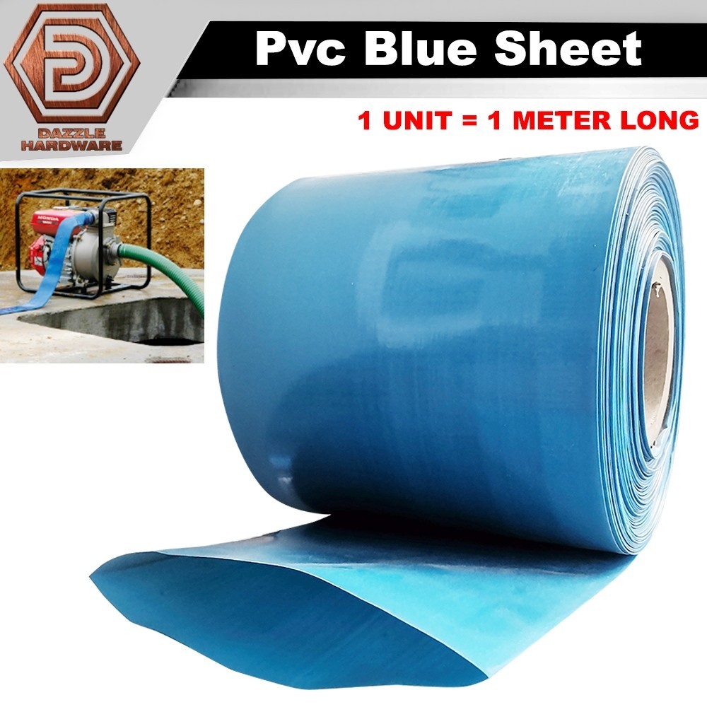 Blue sheet hose blue pipe plastic hose plastik biru pam air paip pam ...